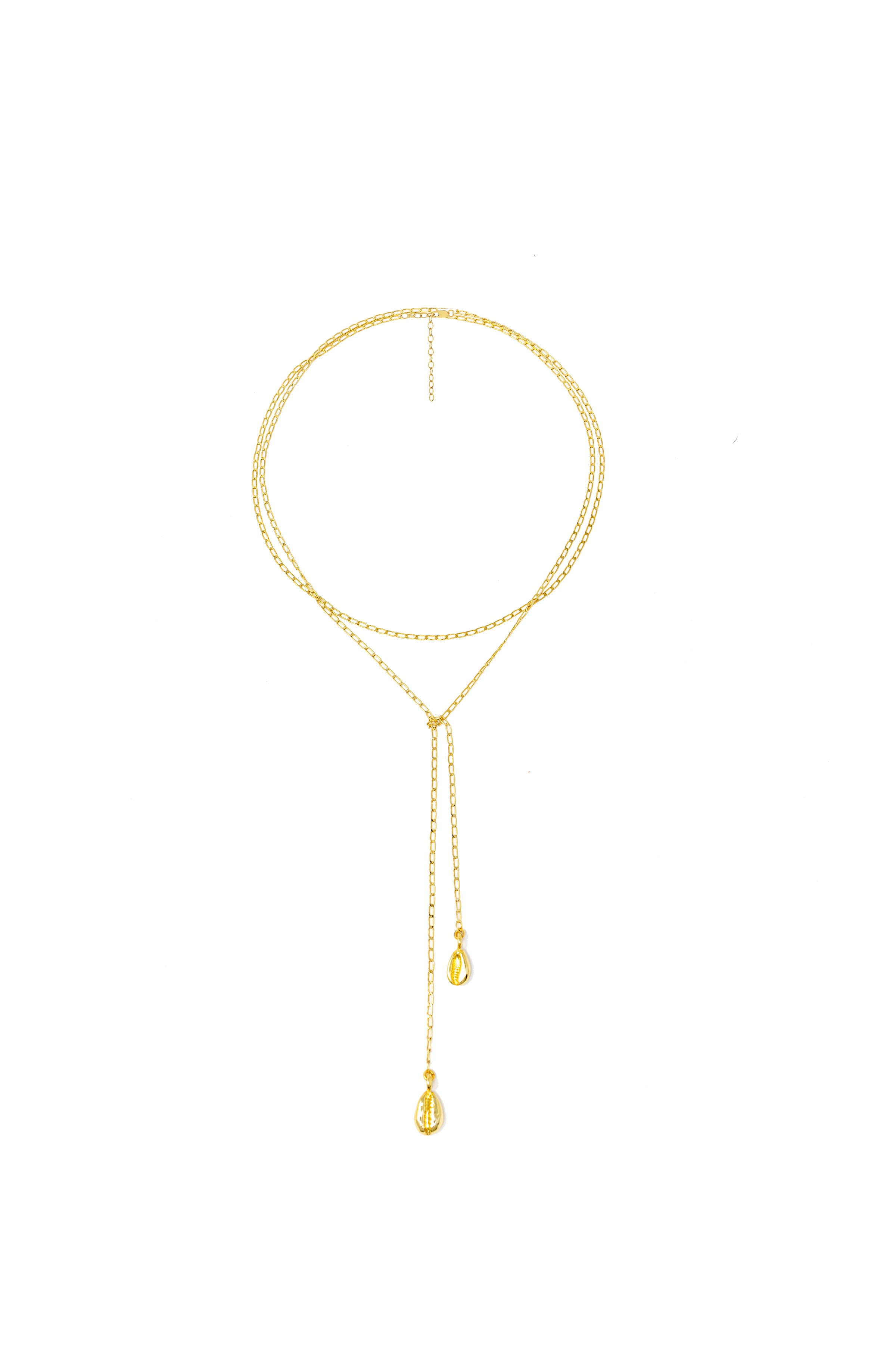 THE COWRIE Infinity Clasp Necklace – omiwoods