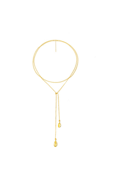 THE COWRIE Infinity Clasp Necklace – omiwoods