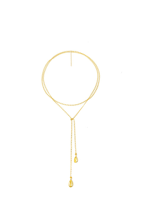 THE COWRIE Infinity Clasp Necklace – omiwoods