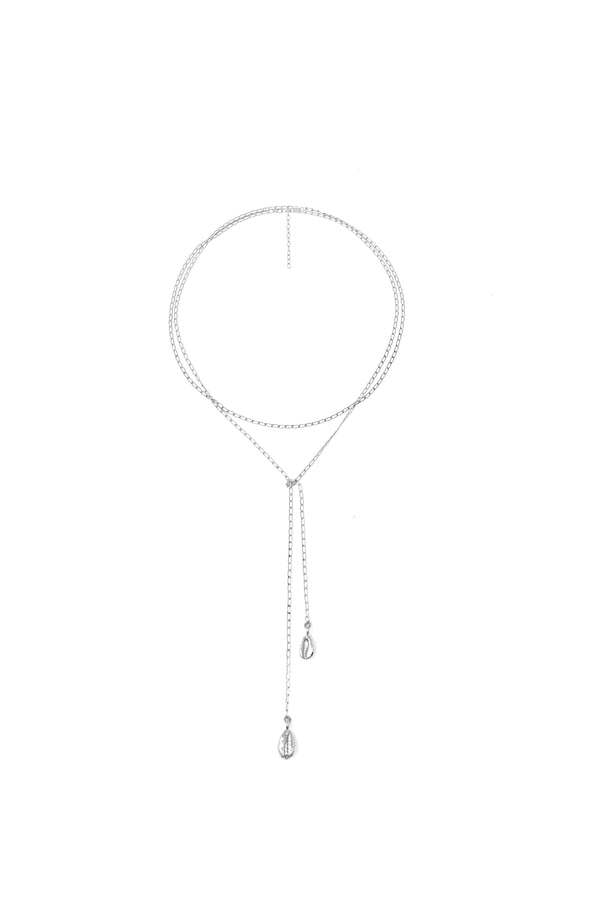 THE COWRIE Infinity Clasp Necklace – omiwoods