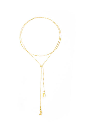 THE COWRIE and Cross Necklace Stack – omiwoods