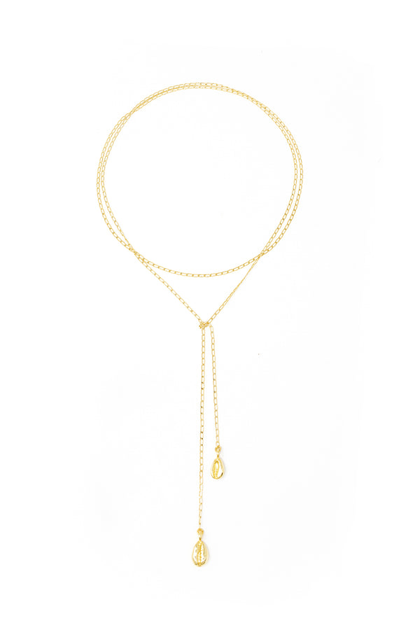 THE COWRIE and Cross Necklace Stack – omiwoods