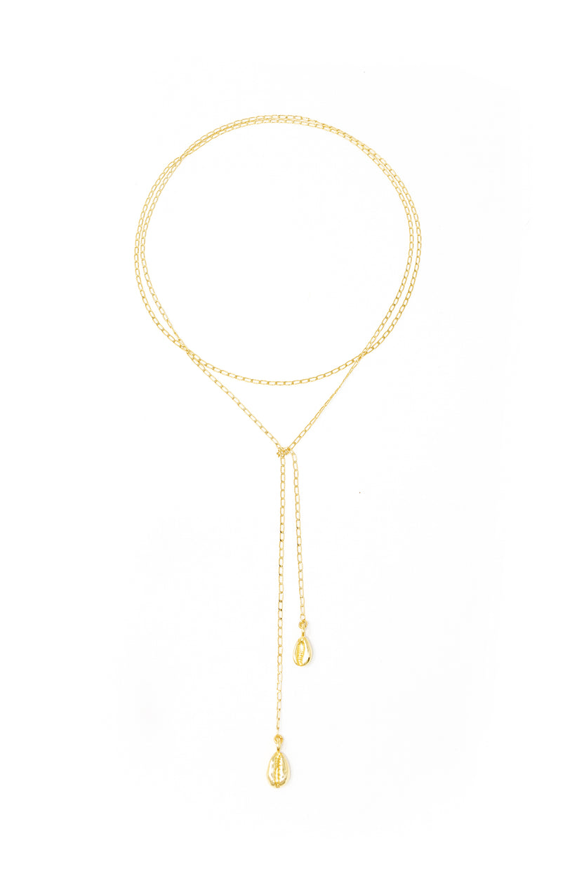THE COWRIE and Cross Necklace Stack – omiwoods