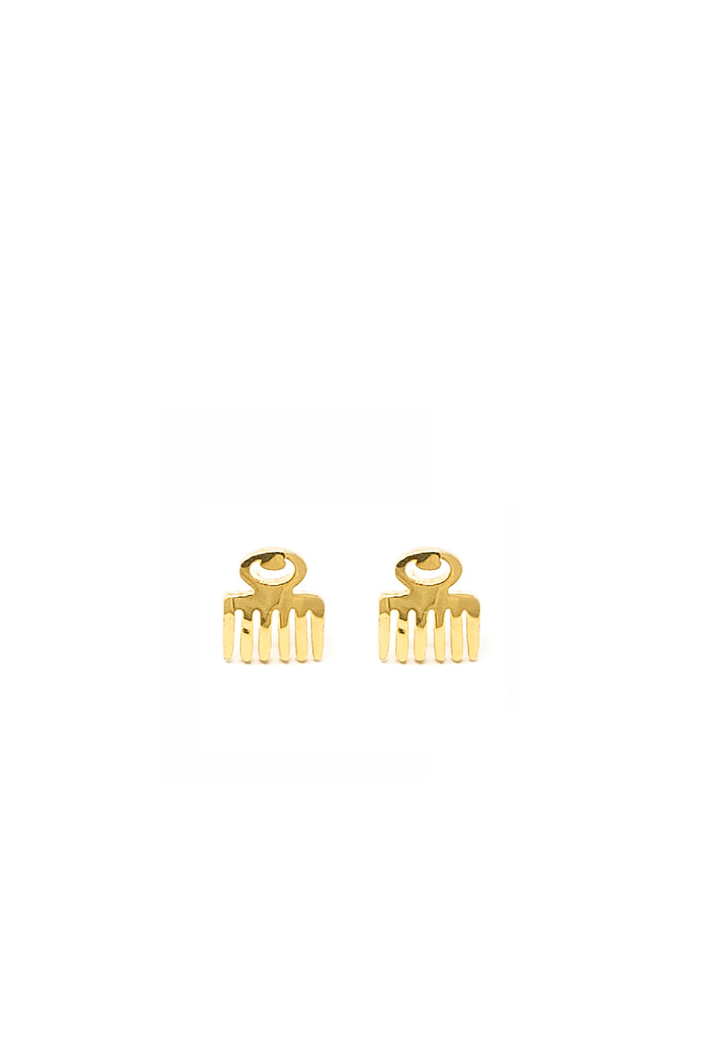 THE DUAFE Adinkra Stud Earrings – omiwoods