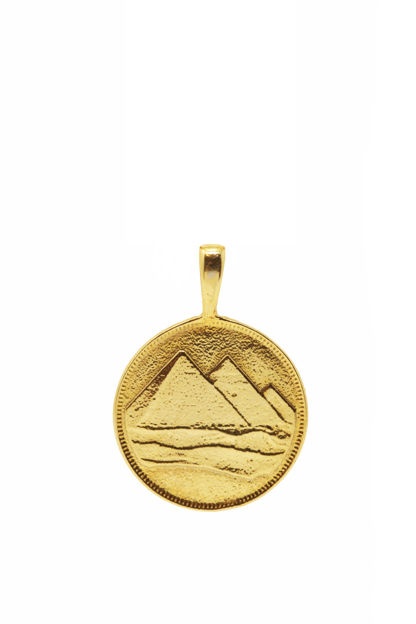 THE PYRAMID Coin Pendant – omiwoods